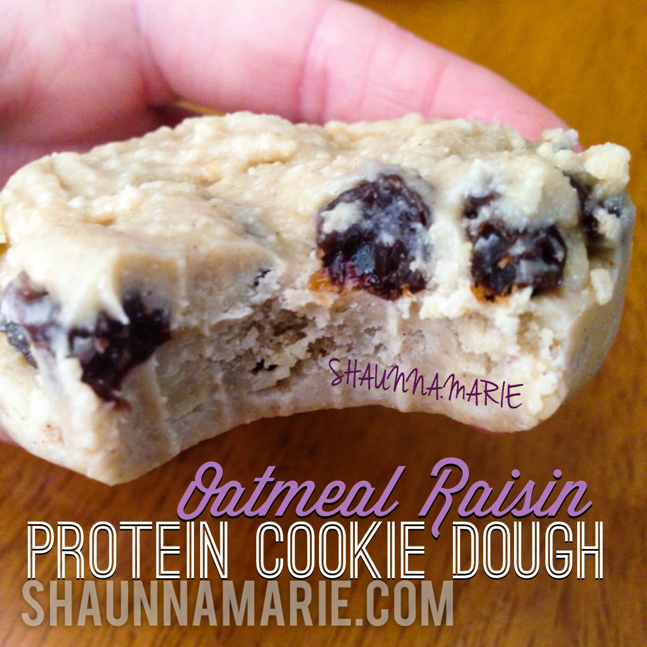 Oatmeal Raisin Protein Cookie Dough Oatmeal Raisin Protein Cookie Dough